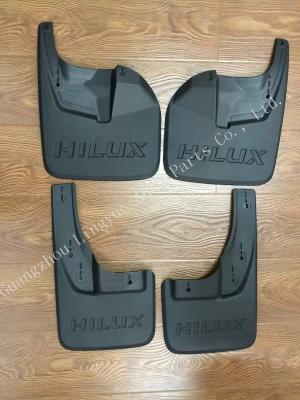 China Normal Size Toyota Hilux Revo Parts / Plastic Mud Flaps 2015 - Up Models Compatible for sale