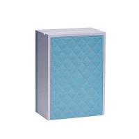 China Delicate Durable Blue Leather Perfume Box for sale