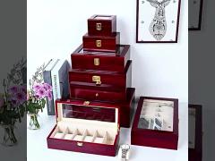Custom Wooden Jewelry Box | Luxury Handmade Wood Jewellery Packaging