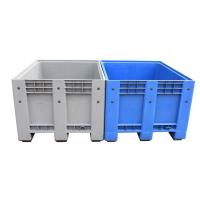 China PP HDPE Plastic Pallet Box 1200x1000x770mm Foldable Stackable Euro Container for sale