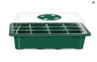 China Rectangular PVC Germination Tray 200 Cells Seed Nursery 54x28cm for sale