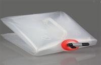 China Transparent Foldable Semi Collapsible Jerry Can 20L with Cap LDPE Stackable for sale