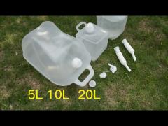 De volledig Opvouwbare van het de Container10l 5L ICRK van het Jerrycans Opvouwbare Water Norm van IFRK