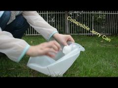 torneira dobrável de Jerry Can With Screw Cap do recipiente do galão 10L