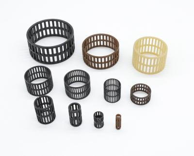 China Caja de rodamiento de bolas de plástico de nylon de precisión para ruedas libres OEM en venta