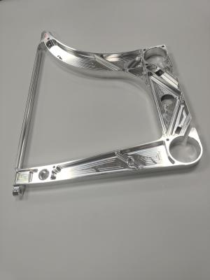 China High-Precision 6061-T6 Aluminum Alloy Triangular Connecting Frame with 5-Axis CNC Milling for Industrial Automation for sale