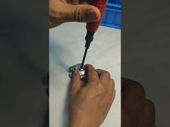 zinc die casted throttle control lever with mechanical linkage for cable-operated agricultural