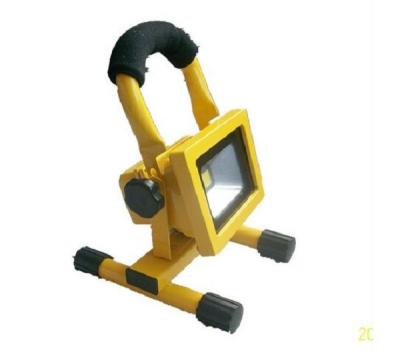 China Battery Powered Portable LED Flood Lights Yellow Color For Emergency for sale