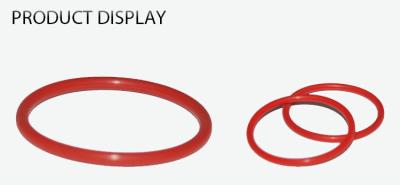 Cina OEM rosso IRHD NBR SILICONE gomma stampatura O anello resistenza alle alte temperature e durevole in vendita