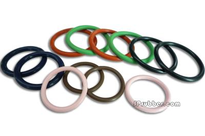 Cina OEM rosso IRHD NBR SILICONE gomma stampatura O anello resistenza alle alte temperature e durevole in vendita
