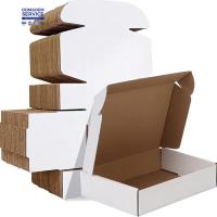 Quality Wholesale Custom Luxury Shipping Boxes Corrugated Board with Custom Logo and for sale