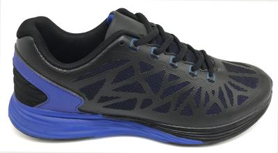 China New fashion arrival 2018 Men's athletic running sport shoes in light weight and breathe outdoor style for sale