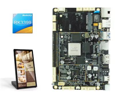China digital touch screen board rockchip rk3399 4+32G for smart medical kiosk machine with BT WIFI Ethernet 4G LTE for sale