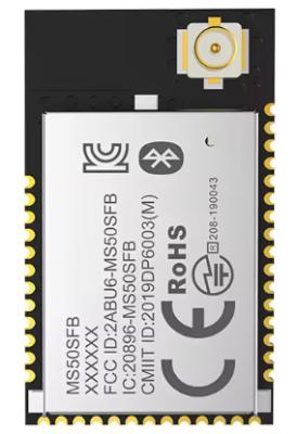 China Nordic Mesh nRF52810 MS50SFB3 Low Energy Receiver RF Wireless Bluetooth 5 Smart Ble Beacon Module for sale