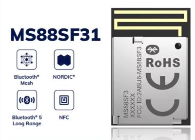 China Low-Power nRF52833 Receiver Transmitter Bluetooth 5.1 Keyboard Module ANT ZIGBEE THREAD 2.4Ghz Wireless Transceiver Module for sale