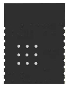 China 2.4G bluetooth wireless low power transmitter module with UART communication protocol for sale