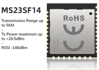 China 868MHz Lora Wireless Modules Data Long Range Transmission IoT TM32WLE5CCU6 24 GPIO Lorawan RF Lora IoT Module for sale