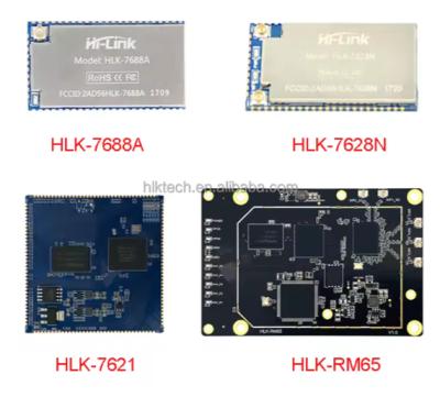 China Hi-Link WiFi Router Gateway Wireless Module HLK-7628N 2.4G MT7628NN Openwrt UART to Ethernet Gateway Used Wireless Router Module for sale