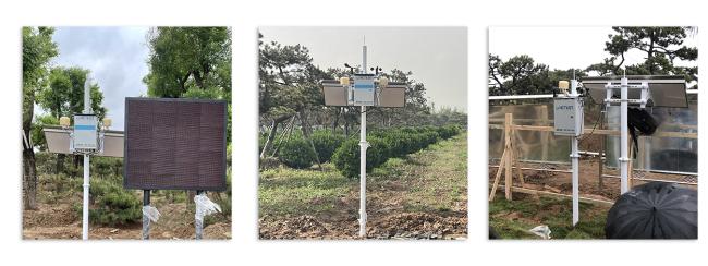 Field air quality monitoring system