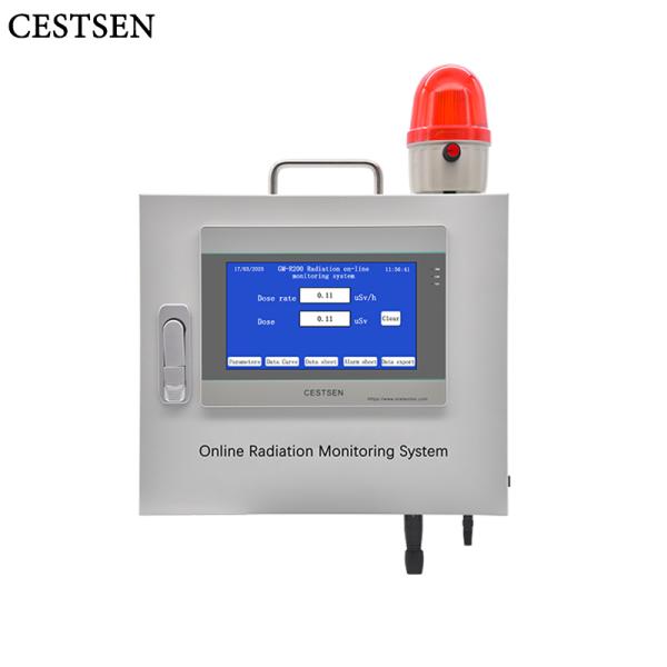 Quality Probes Radiation Monitoring System GM-R200 Optional 4G Wireless Transmission for sale