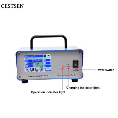 China RS232 Continuous Radon Detector 0.1-1750pCi/L Continuous Radon Monitor for sale