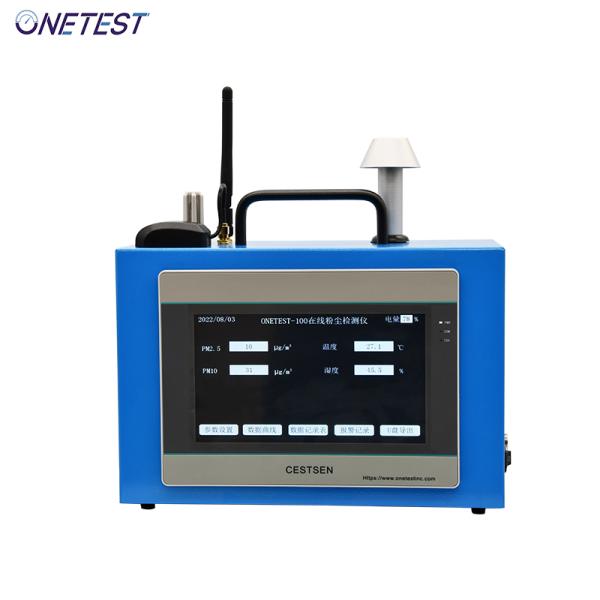 Quality 0～1000ug/M3 PM2.5 Detector Multifunctional Dust Concentration Monitor for sale