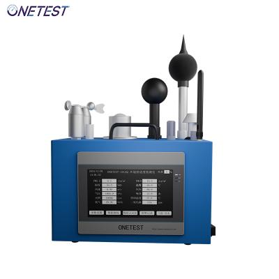 China Indoor Air Quality Monitoring Device PM2.5 PM10 Thermal Comfort Detector for sale