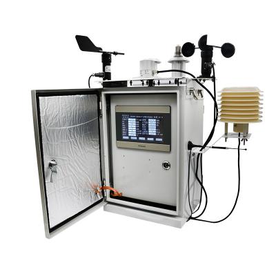 China Micro Air Quality Monitoring Station Automatic Solar Power Monitor for sale