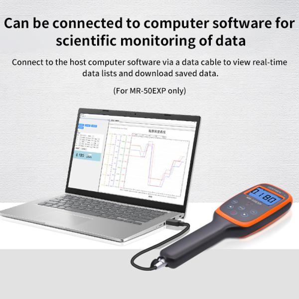 Quality Geiger Handheld Nuclear Radiation Detector MR-50EXP With Computer Software for sale