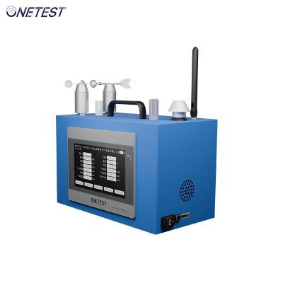 China RS232 RS485 GPRS Air Quality Monitoring Device Air Quality Pollution Monitor for sale