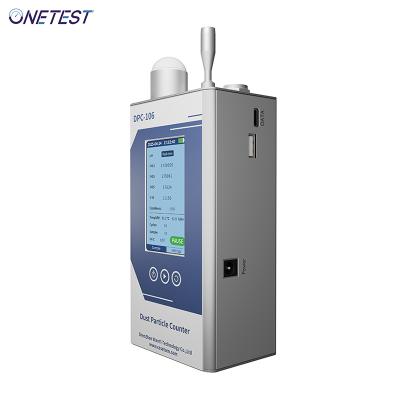 China 4000000P/Ft3 Laser Particle Scanner 0.3um-10um Laser Air Particle Counter for sale