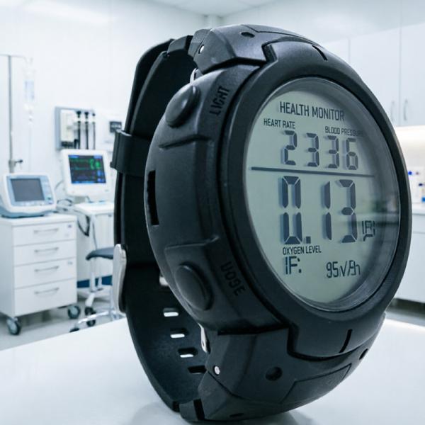 Quality CESTSEN Wristwatch Personal Dosimeter X-Ray Gamma Radiation Monitor with Large LCD Dose Alarm Detector for sale