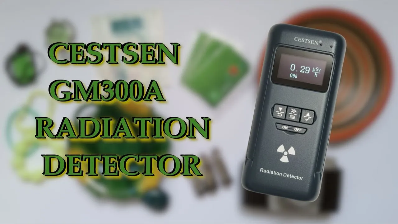 Nuclear radiation detector measured various items -GM-300A