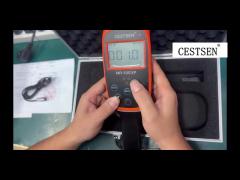 geiger handheld nuclear radiation detector mr-50exp with computer software