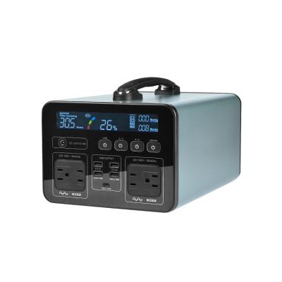 Cina generatore portatile impermeabile di 1000W AC220V IP65 QC3.0 USB in vendita