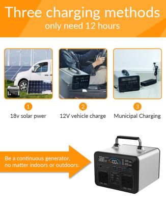 China Zonne het Lithiumgenerator van 100w IP65 500wh 132400mah Te koop