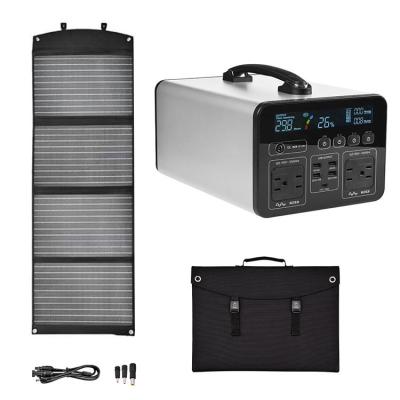 China Generatore solare portatile all'aperto Kit Built In MPPT del campo 1200WH 120W for sale