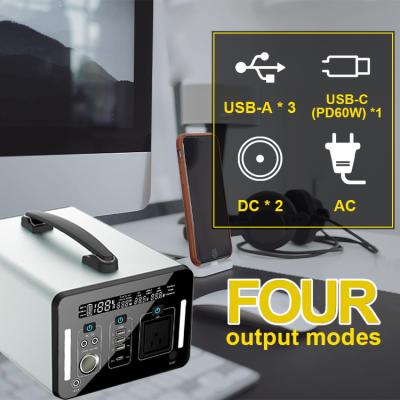 Cina Tipo centrale elettrica portatile di DC12V5A di C3.0 1000W in vendita