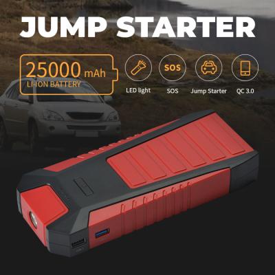 Cina Benzina portatile del pacchetto 5.0L del dispositivo d'avviamento di salto dello stroboscopio 25000mAh in vendita