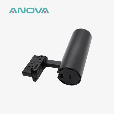 Cina 1305lm-1470lm Black Track Lighting Moderno 2700K 4000K 6000K Black Track Spotlights in vendita