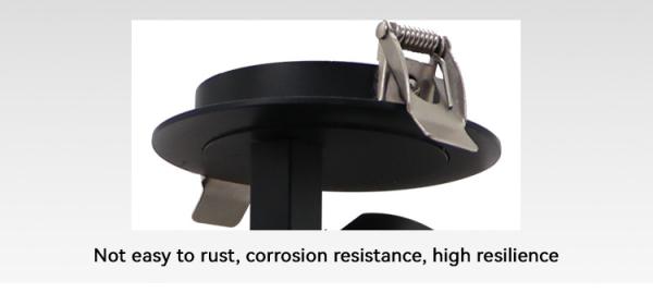 Quality Rotatable Semi Recessed Spotlight Commercial Adjustable SpotLight for sale