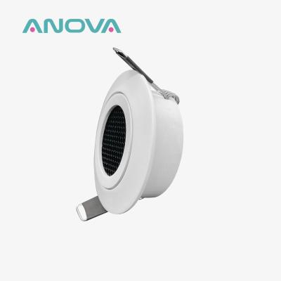 中国 リサイクル オーシャン ダウンライト フレーム プラスチック 傾斜 角 ダウンライト 囲み 穴 68mm 販売のため