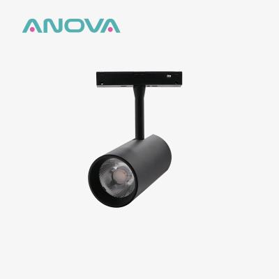 중국 18W 48V 조절 각도 LED 자석 트랙 라이트 1377lm-1683lm 판매용