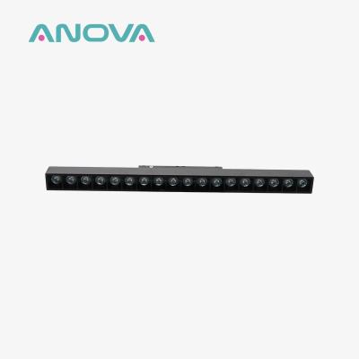 China IP20 48V Magnetic Track Light CE RoHS 18w Smart Track Light 1377lm 1683lm for sale