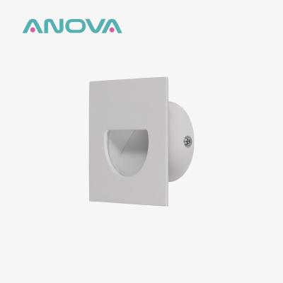 Cina 24VDC luci per le scale interne 2700K-6500K lampada a LED a gradino quadrata inclinata in vendita