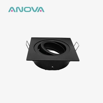 Cina Quadratura inclinata del telaio del downlight Riduzione dell'abbagliamento MR16 in vendita