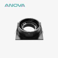 China Square Tilted Downlight Frame Glare Reduction MR16 Downlight Housing for sale