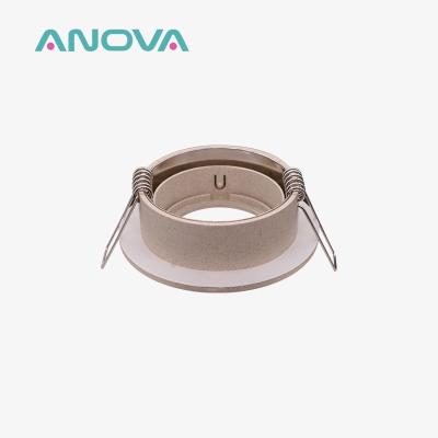 China Eco Friendly Downlight Enclosure Round IP65 Recessed Can Light Housing for sale