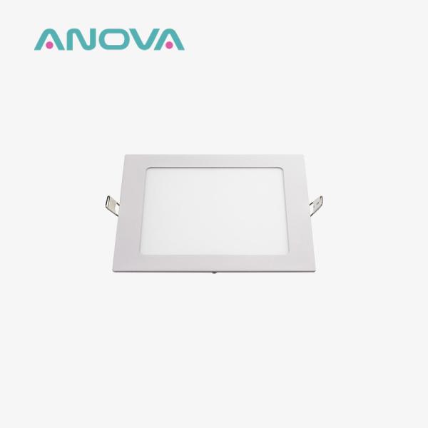 Quality 80lm IP44 Led Thin Recessed Lighting 6W 20mm Square Recessed Downlights for sale