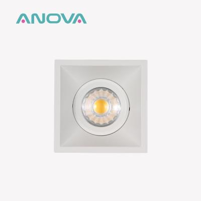 Quality GU10 Recessed Spotlight And Downlight Adjustable Anti-Glare Housing For for sale